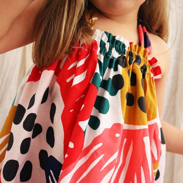 SAYA Dress in Summer Garden - MENAI