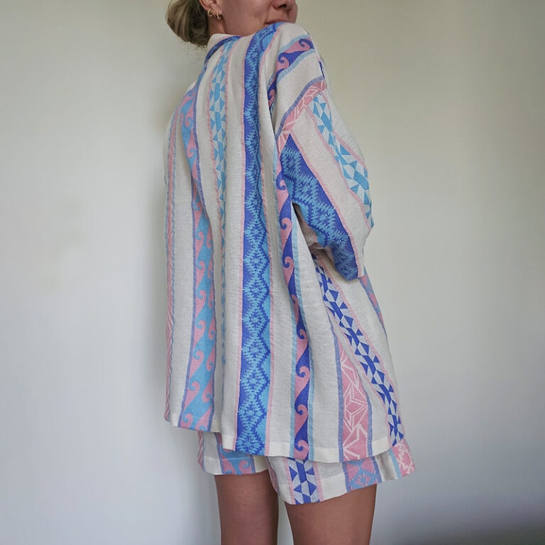 ONNI Set in Mythos Stripe Pink/Blue - MENAI